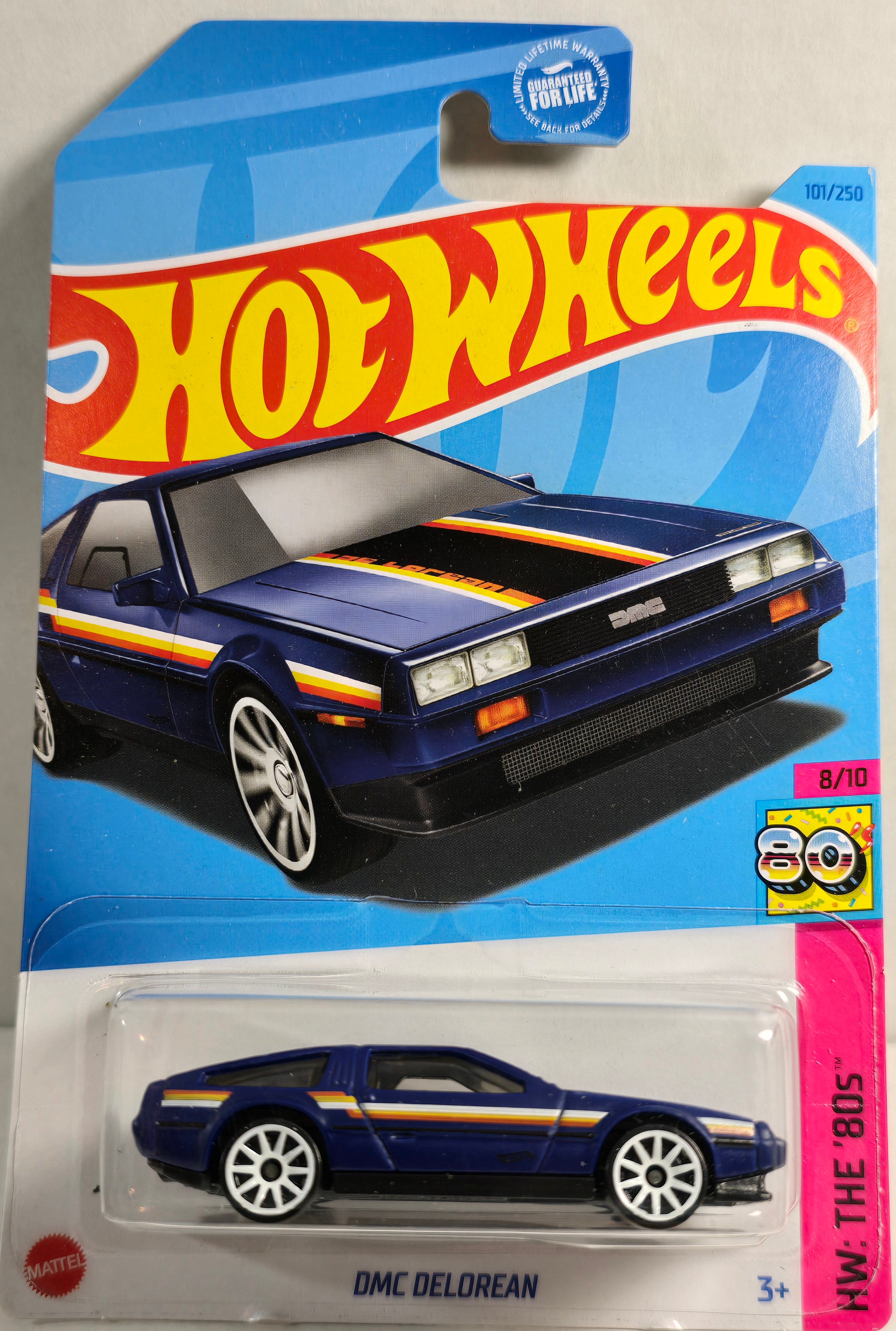 Hot Wheels Blue HW: The 80s DMC Delorean 2023 – Sonya's Diecast