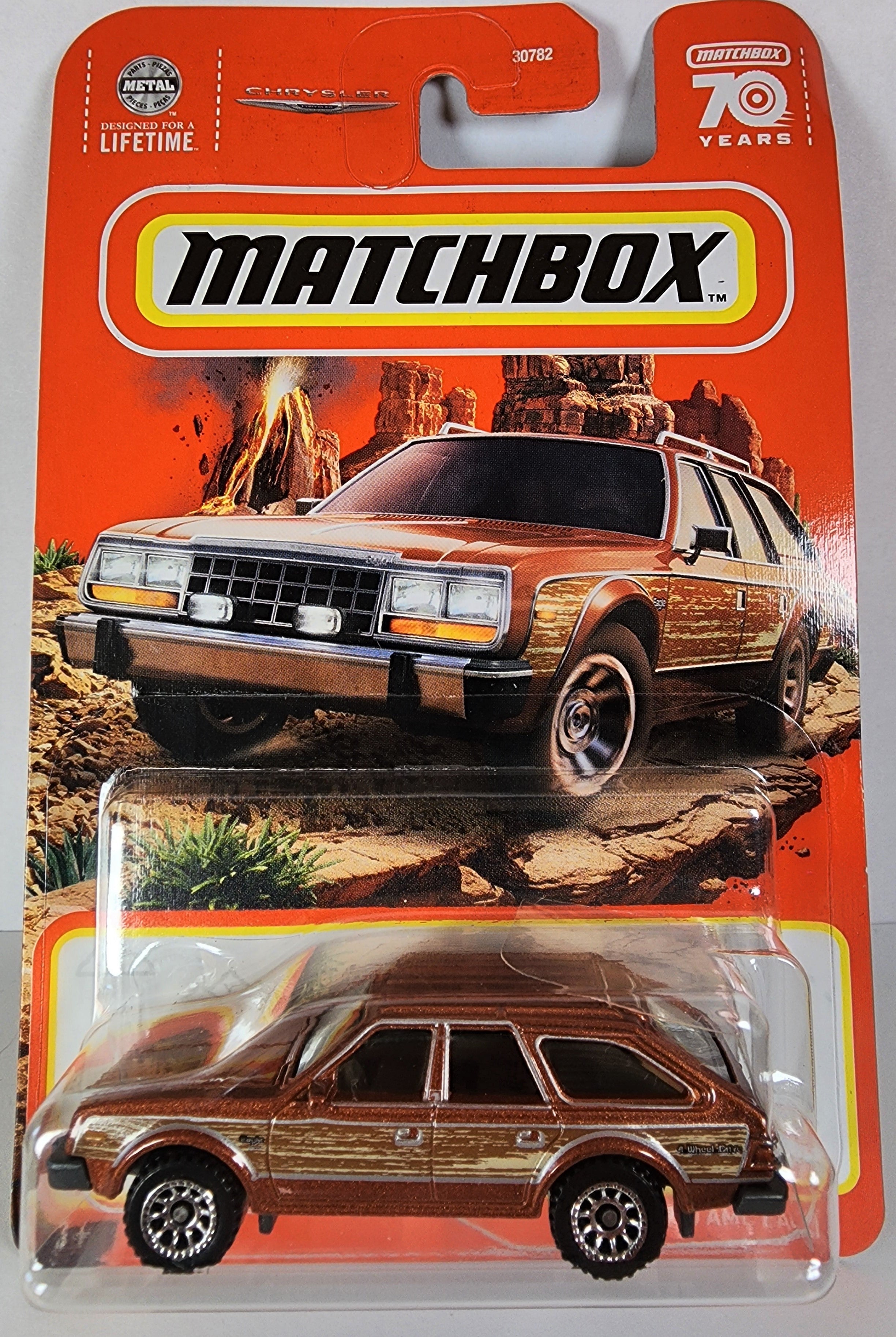 Matchbox Brown 1980 AMC Eagle 2023 – Sonya's Diecast