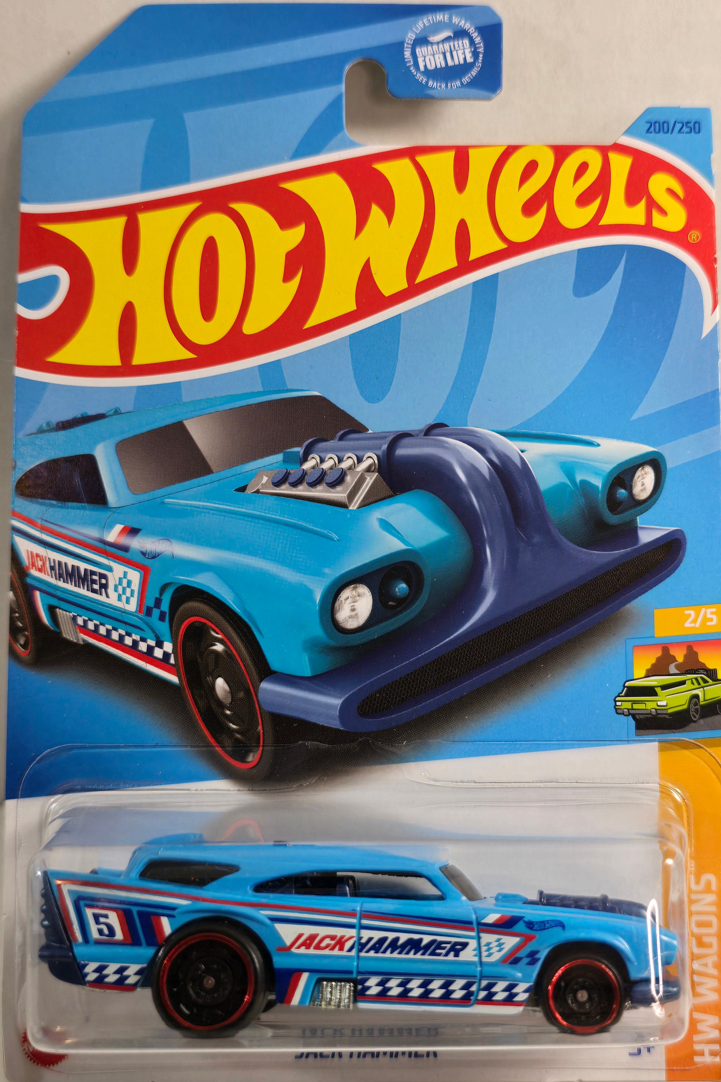 Hot Wheels Blue Jack Hammer – Sonya's Diecast
